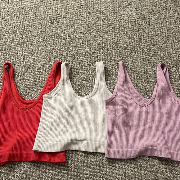 Tops | Ribbed Crop Tops | Poshmark